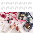 50PCS Clear Plastic Bobbin Holder Clips Easy Identification Thread ...
