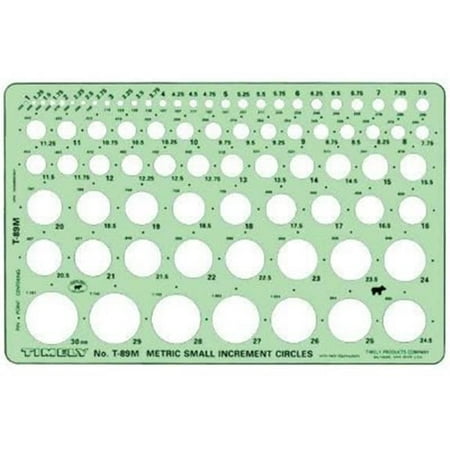Metric Circles Template - Walmart.ca
