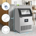 ROVSUN 200Lbs/24H Commercial Good Countertop Ice Maker with 29lbs ...