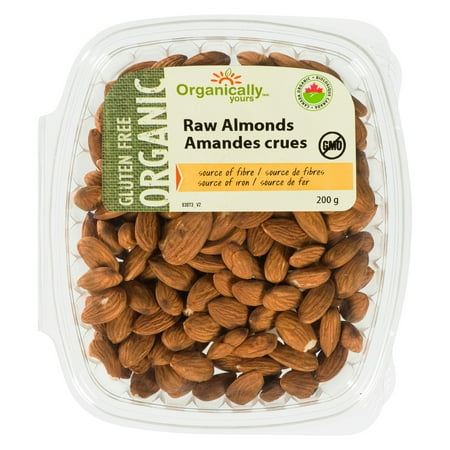 Organically Yours Gluten Free Organic Raw Almonds | Walmart Canada