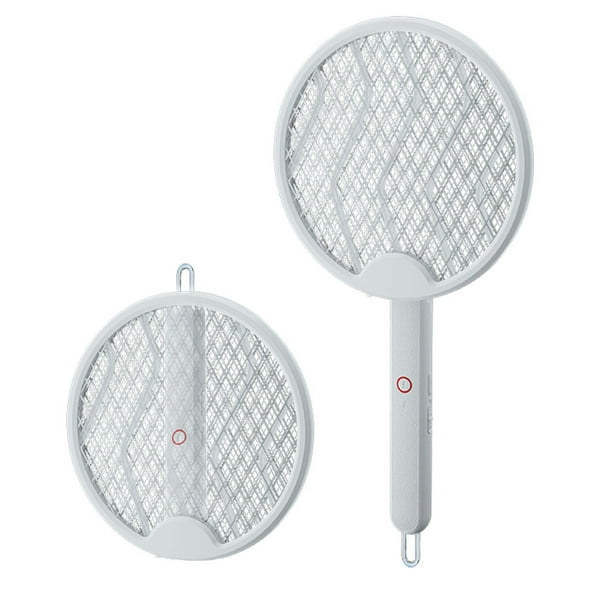 Matamoscas eléctrico, raqueta exterminadora de insectos recargable ...