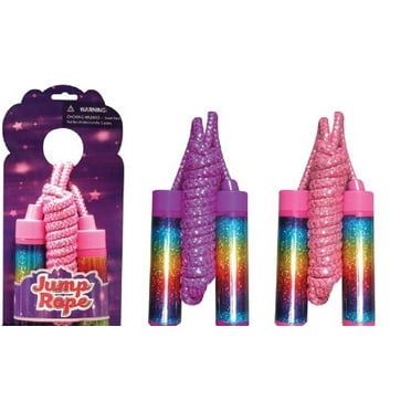 AkoaDa Rainbow Jump Ropes Kids Jumping Ropes Skipping for Girl or Boy ...