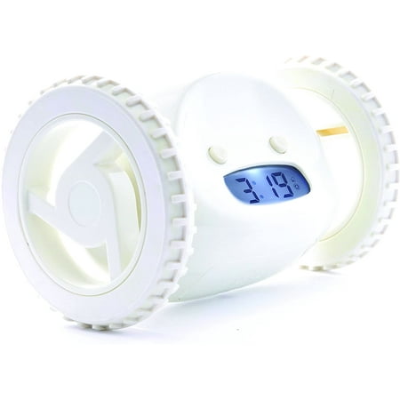 Alarm Clock on Wheels (Original) | Extra Loud for Heavy Sleeper (Adult ...