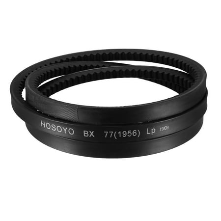 BX77 Drive V Belt 77 Inches Length Industrial Power Rubber Transmission ...