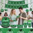 KUNPENG Green Graduation Decorations 2026, Graduation Party Supplies ...