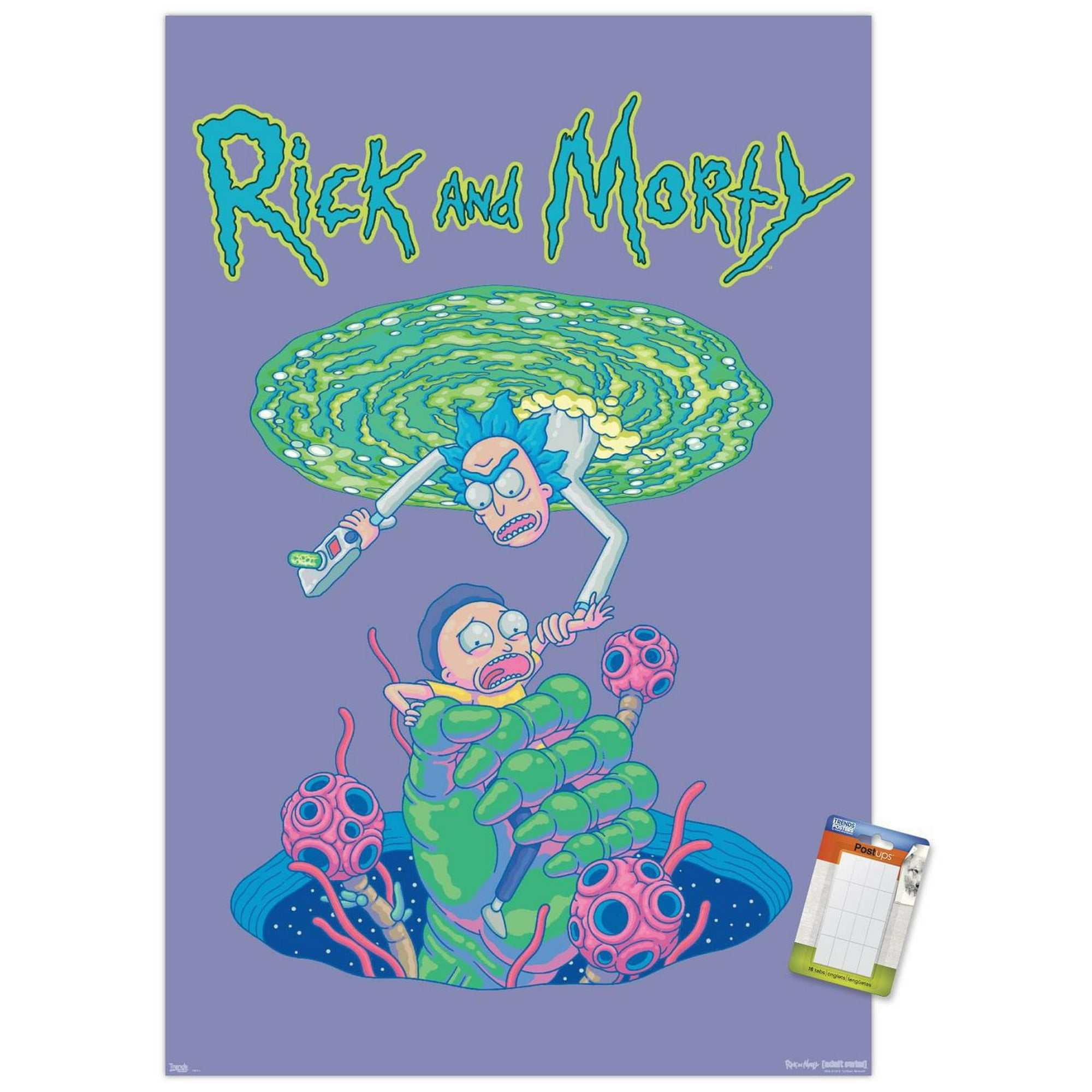 Click here for Trends International Rick And Morty - Portal Fall... prices