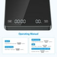 ORIA Digital Coffee Scale with Timer, Drip Espresso Scale with Touch ...