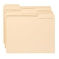 Smead File Folders Letter Size, 1/3-Cut Tab, Assorted, 100 Boxes ...