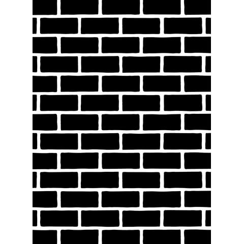 Embossing Folder Brick Pattern 4.25X5.75 By Darice - Walmart.com