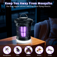 KeesonKimi Bug Zapper Outdoor, Bug Mosquito Zapper Indoor and Outdoor ...