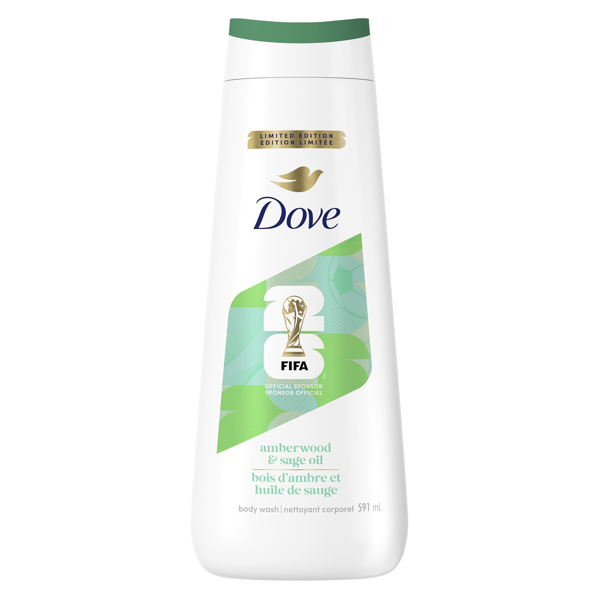 Click here for Dove Limited Edition Fifa Body Wash Amberwood & Sa... prices