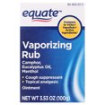 Equate Vaporizing Rub Ointment, 3.53 oz, Compare to Vicks® VapoRub ...