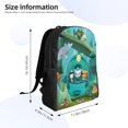 Backpack Cartoon Lightweight Durable Laptop Bag, Casual Daypack Bookbag ...