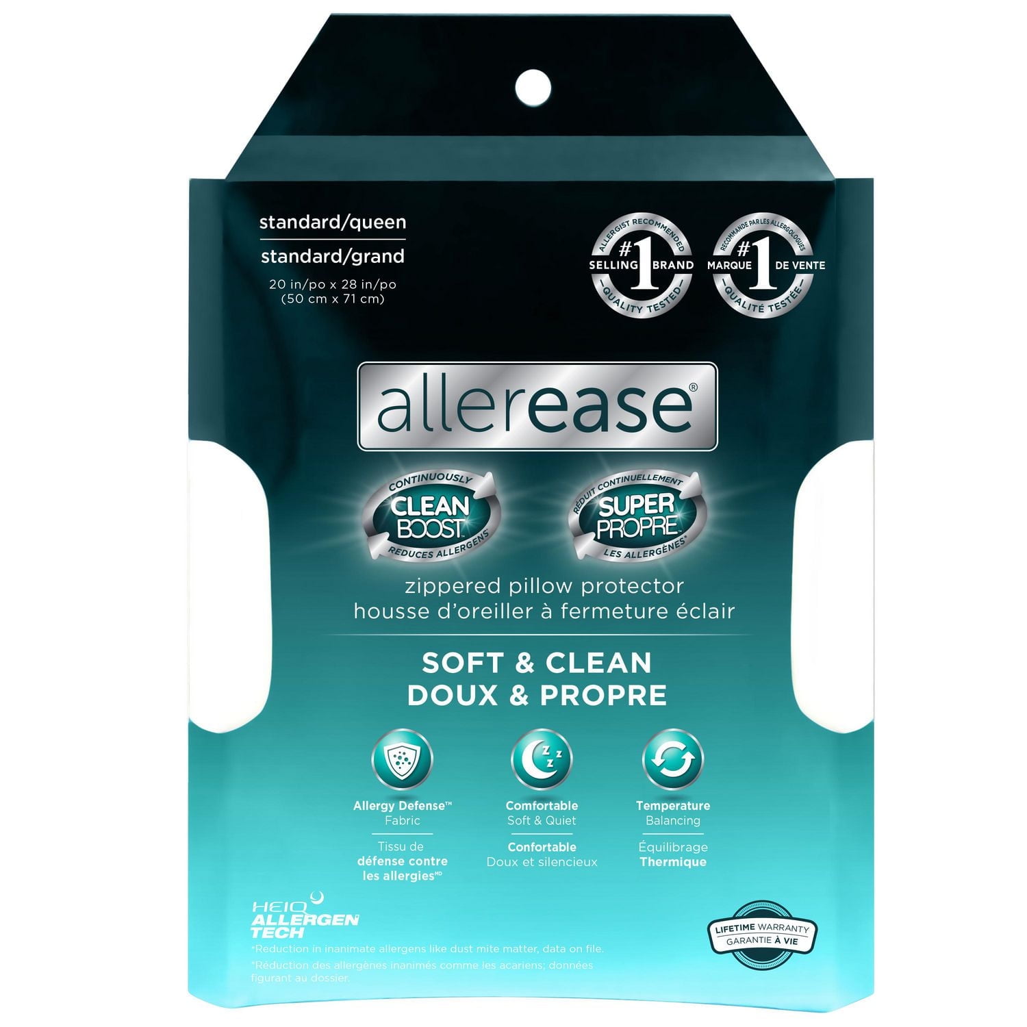 Click here for Aller-Ease Allerease Cleanboost Soft & Clean Zippe... prices