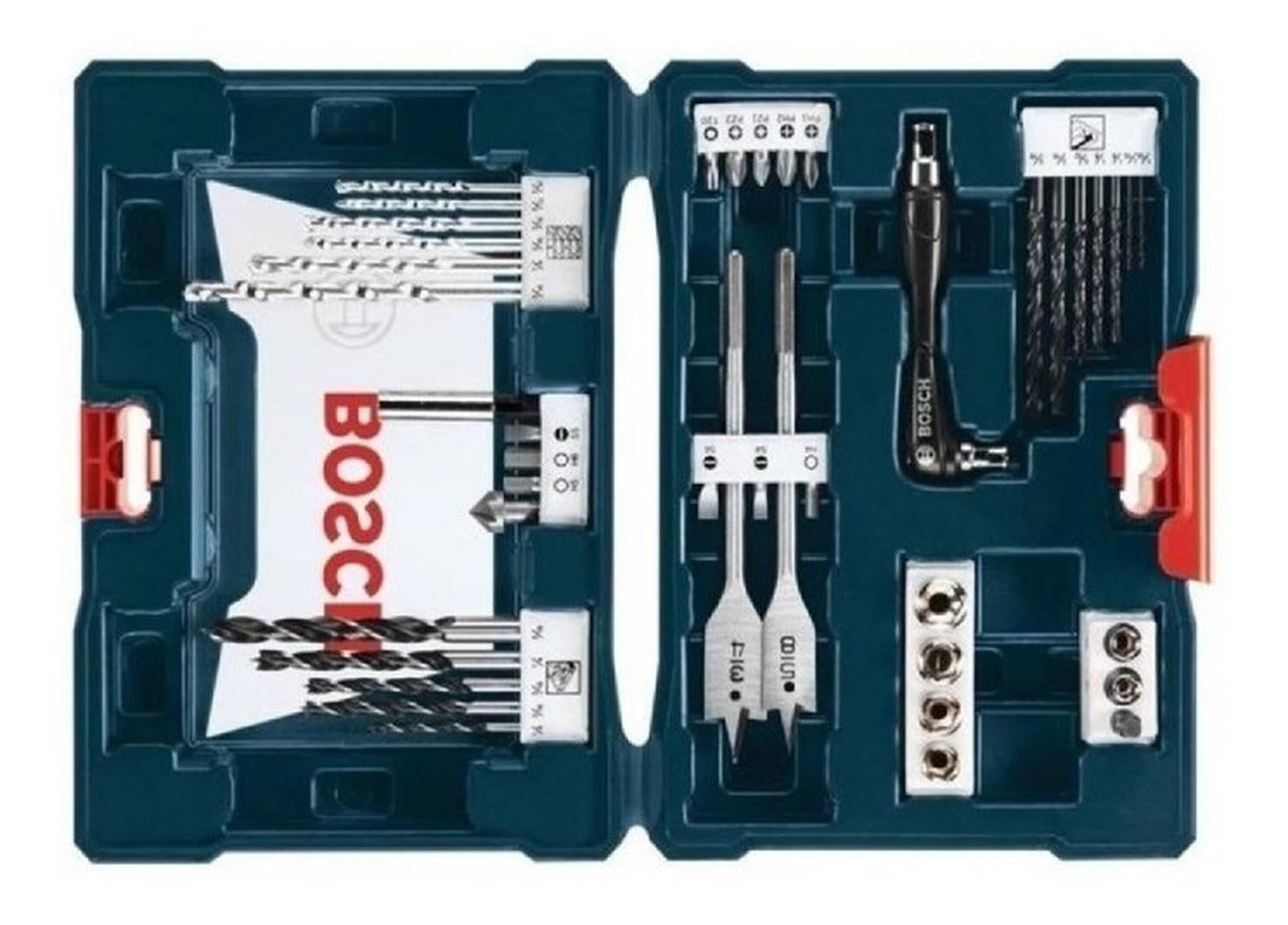 Combo Set Brocas Y Puntas Maletín V-line Con 41 Piezas Bosch BOSCH ...