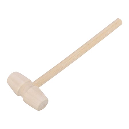 Mace Mallet White Wooden Hammer Seafood Tools Cake Chocolate Pounding ...