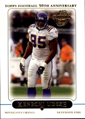2005 Topps #178 Kenechi Udeze NFL Football Trading Card - Walmart.com