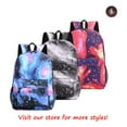 Preston Playz Nebula Space Gray Backpack, Cosmic Burst Galaxy Print ...