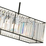 MONIPA Modern Crystal Chandelier, LED Ceiling Fixtures Style for ...