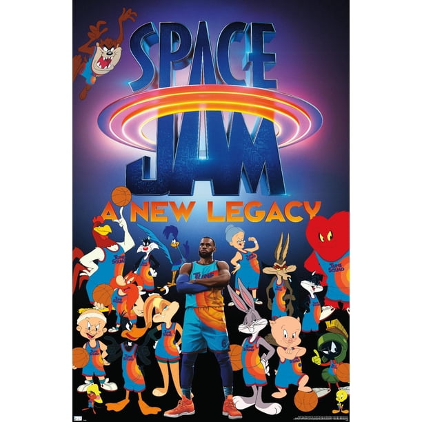Space Jam: A New Legacy - Team Wall Poster, 14.725" x 22.375" - Walmart.com