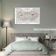 Healing Web Poster Chart Canvas Wall Art Horizontal Print Mental Health ...