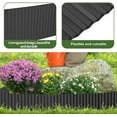 Corrugated Metal Garden Edging 6inch x 20ft, Landscape Edging Border ...
