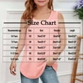 Fesfesfes Girls Casual Sleeveless Printed Tank Top Round Neck Blouse ...