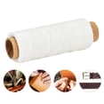 50 Meters/Roll 150D/16 Leather Craft Flat Sewing Thread for Hand ...