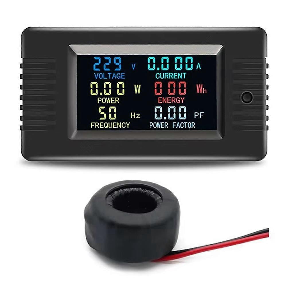 PZEM-022 Digital Smart Energy Meter Single LCD Display Color Screen ...