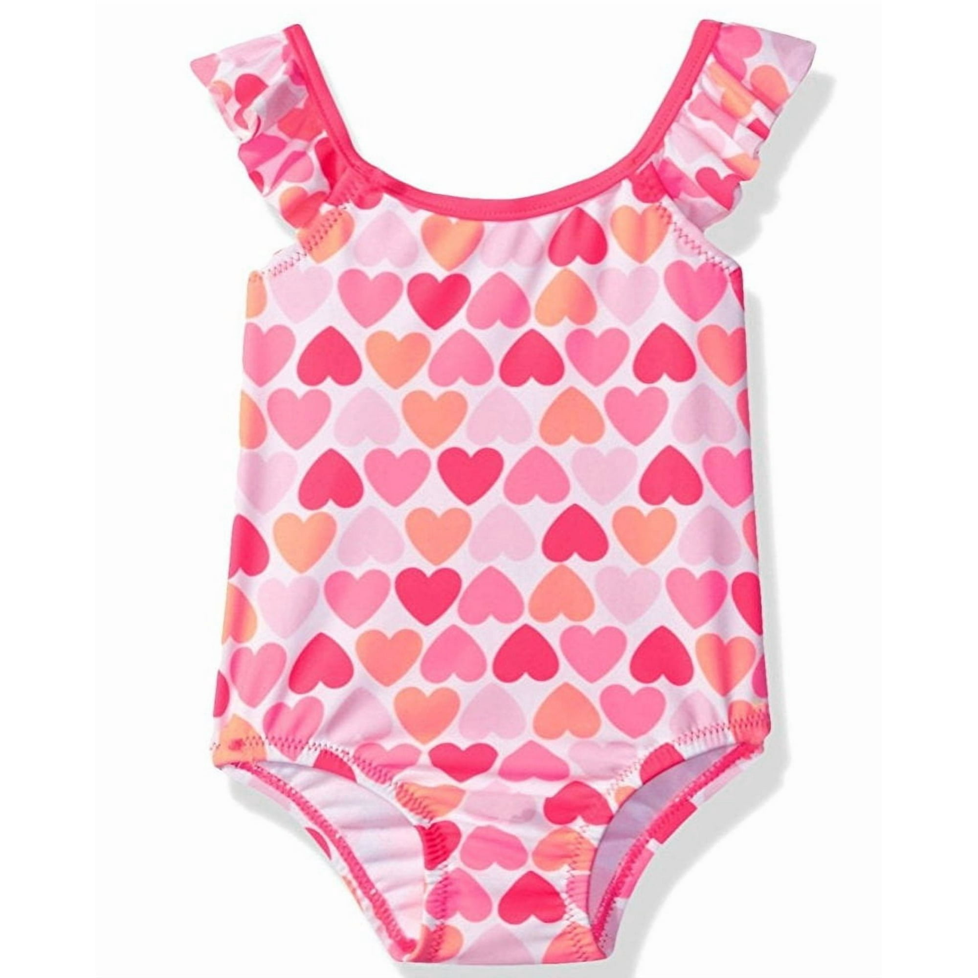 Click here for Carters Baby Girls Swimsuit Dress Ruffle Sleeve Pi... prices