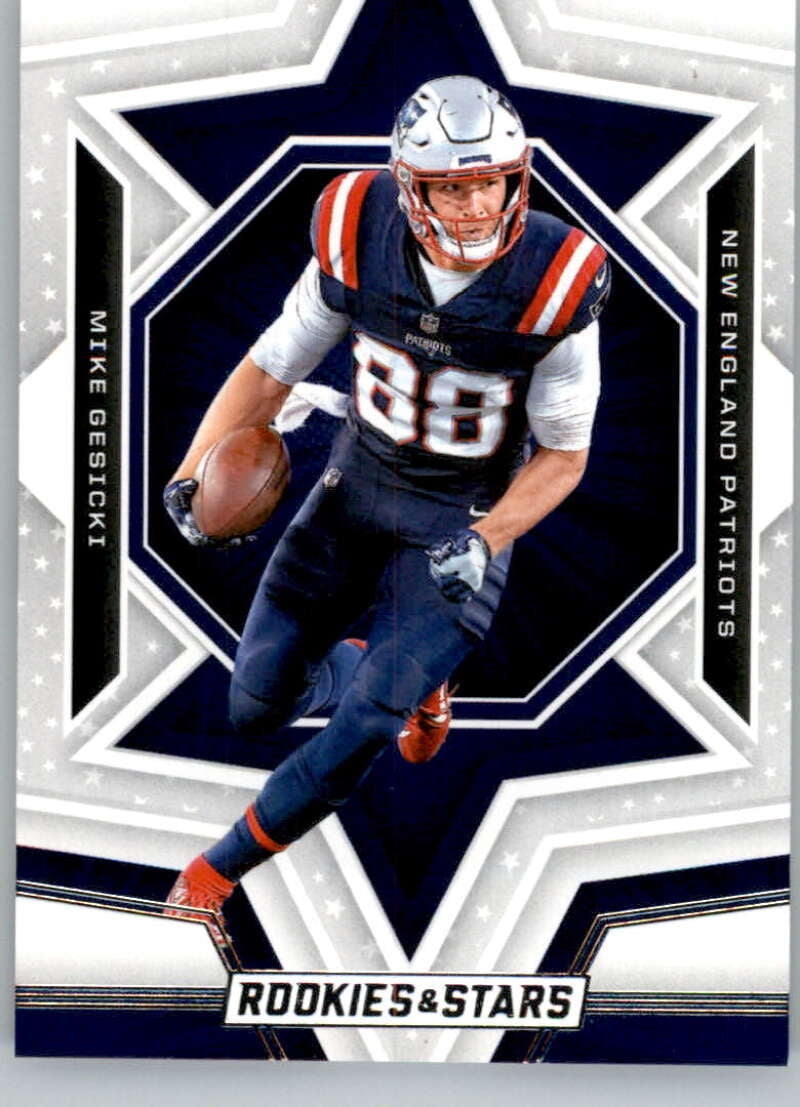 2023 PANINI ROOKIES AND STARS #71 MIKE GESICKI NEW ENGLAND PATRIOTS ...