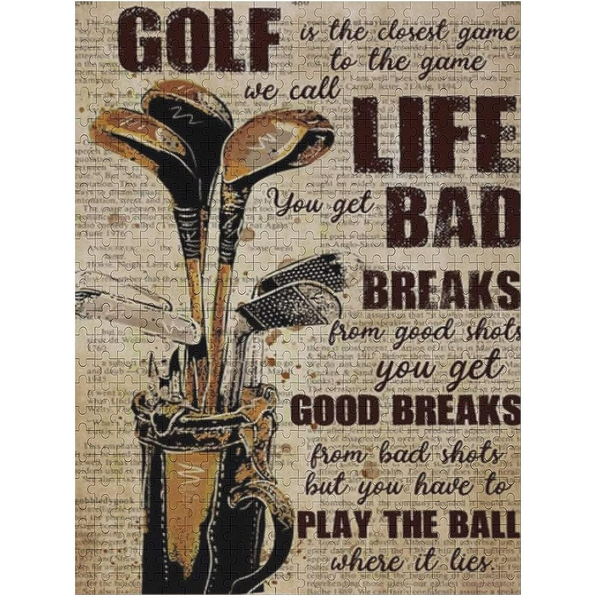 Click here for Wipblak Vintage Golf 1000 Pieces Of Jigsaw Puzzles... prices