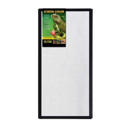 Exo Terra Terrarium Screen Cover - 61 x 30 cm (24 x 12 in) - 15-20 ...