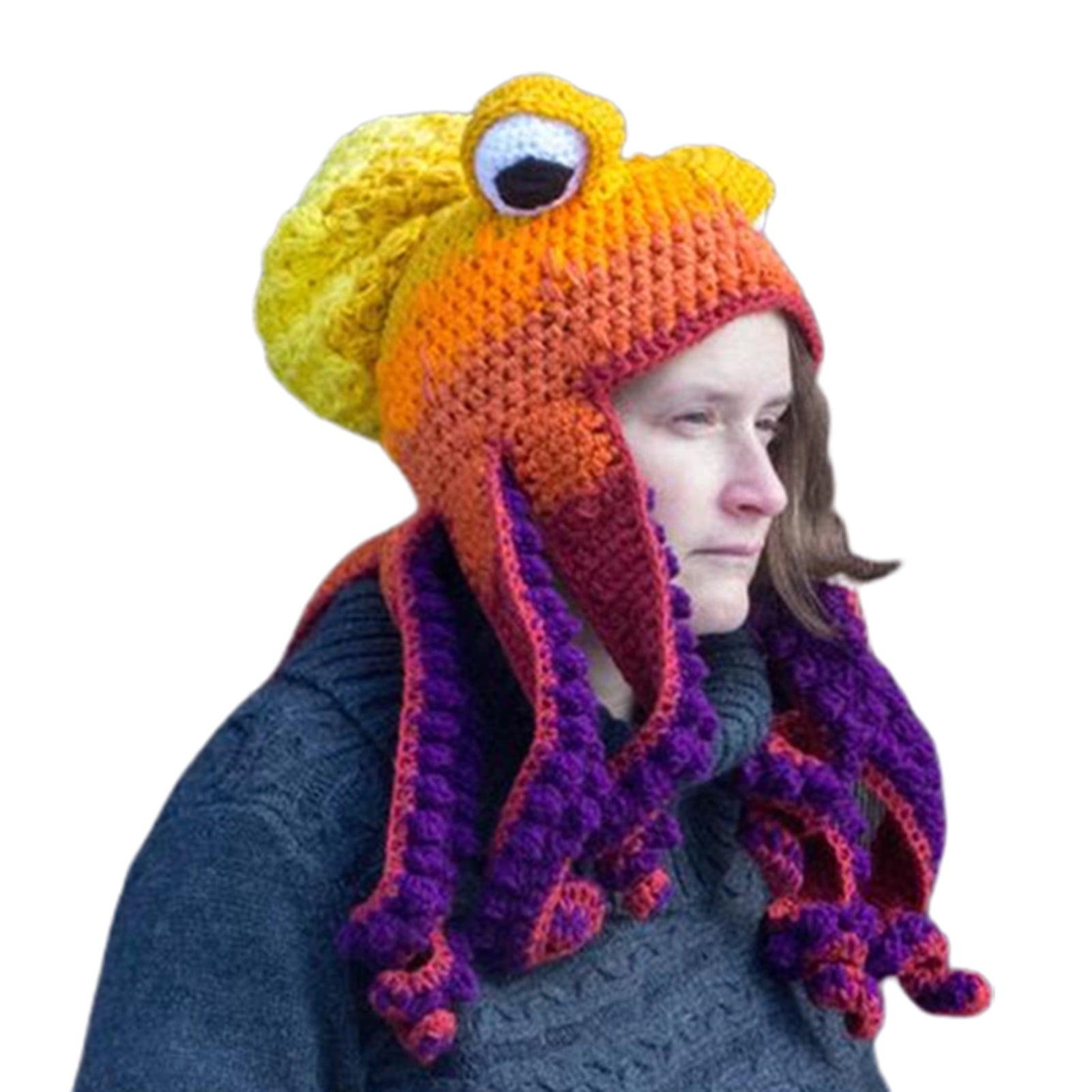 Crochet Octopus Hat Pattern