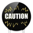 Acrylic Caution Warning Cake Topper Party Decoration for Wedding ...
