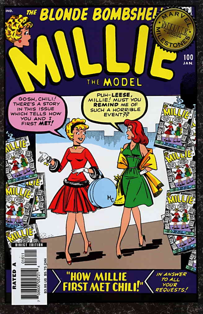 Marvel Milestones: Millie the Model And Patsy Walker #1 VF ; Marvel ...