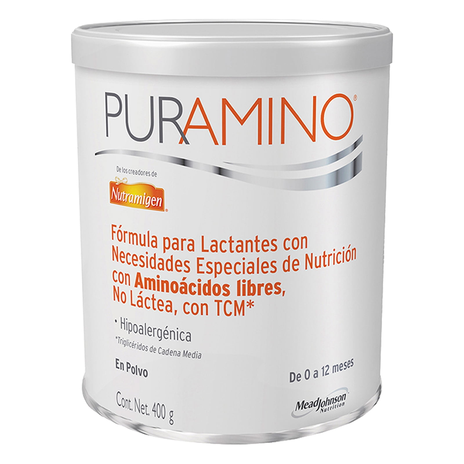 Puramino Fórmula Especializada Para Lactantes De 0 a 12 Meses Lata De ...