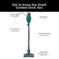 Shark® Corded Stick Vacuum, Green CS110EM - Walmart.com