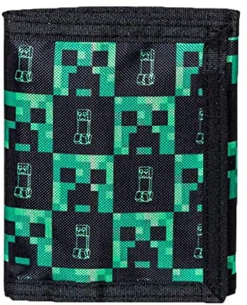 Minecraft Creeper Pattern Kids Wallet | Walmart Canada
