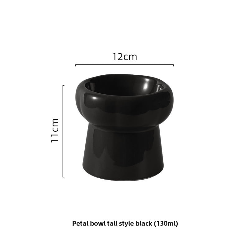 Click here for Unbranded Elevated Six-Petal Ceramic Pet Bowl For... prices