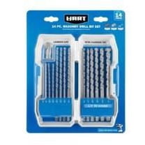 HART 17-Piece Impact Driver Bit Set with 3 Bit Holders - Walmart.com