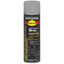 6‐Pack of 15 oz Rust‐Oleum Brands V2183838 Light Machine Gray Hard Hat ...