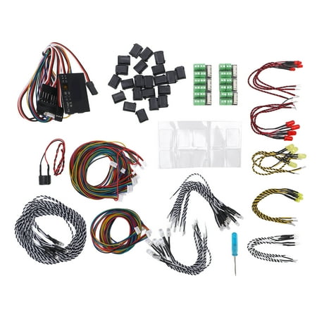 ANGGREK RC Truck Led Lights Kit,RC Truck Car LED Lights Kit For 1:14 ...