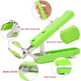 TOPOKO Stainless Steel Retriever Tongs / Gripper Clip for Hot and Cold ...