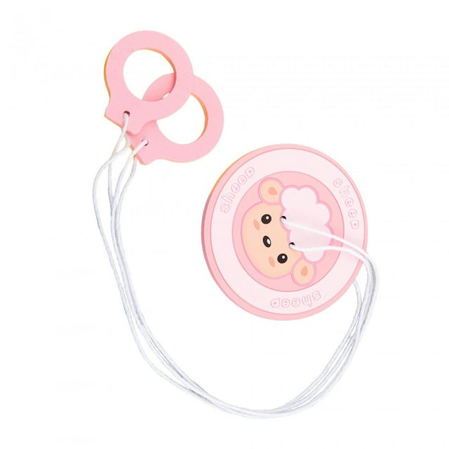 Pull String Rotating Top Kids Educational Toys Lightweight Sheep ...