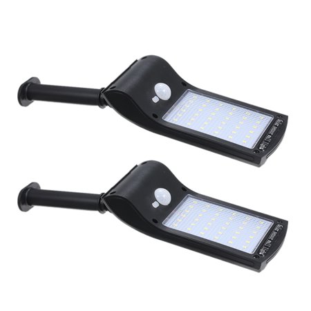 Anself 36 LEDs Solar Powered Wall Light PIR Motion Sensor Lamp with ...