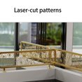 Metal Hollow Dividers for Dining Areas, Privacy Screen Panel ...