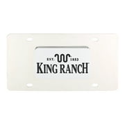 King Ranch License Plate