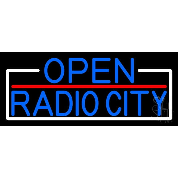 Blue Open Internet With Pink Border LED Neon Sign 10 x 24 - inches ...