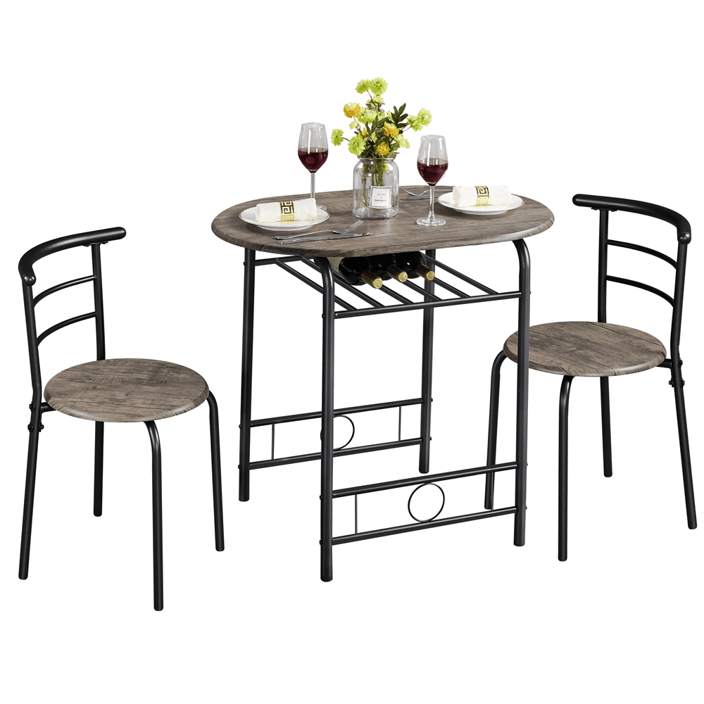 Click here for Fullfurnique Modern 3-Piece Round Dining Table And... prices